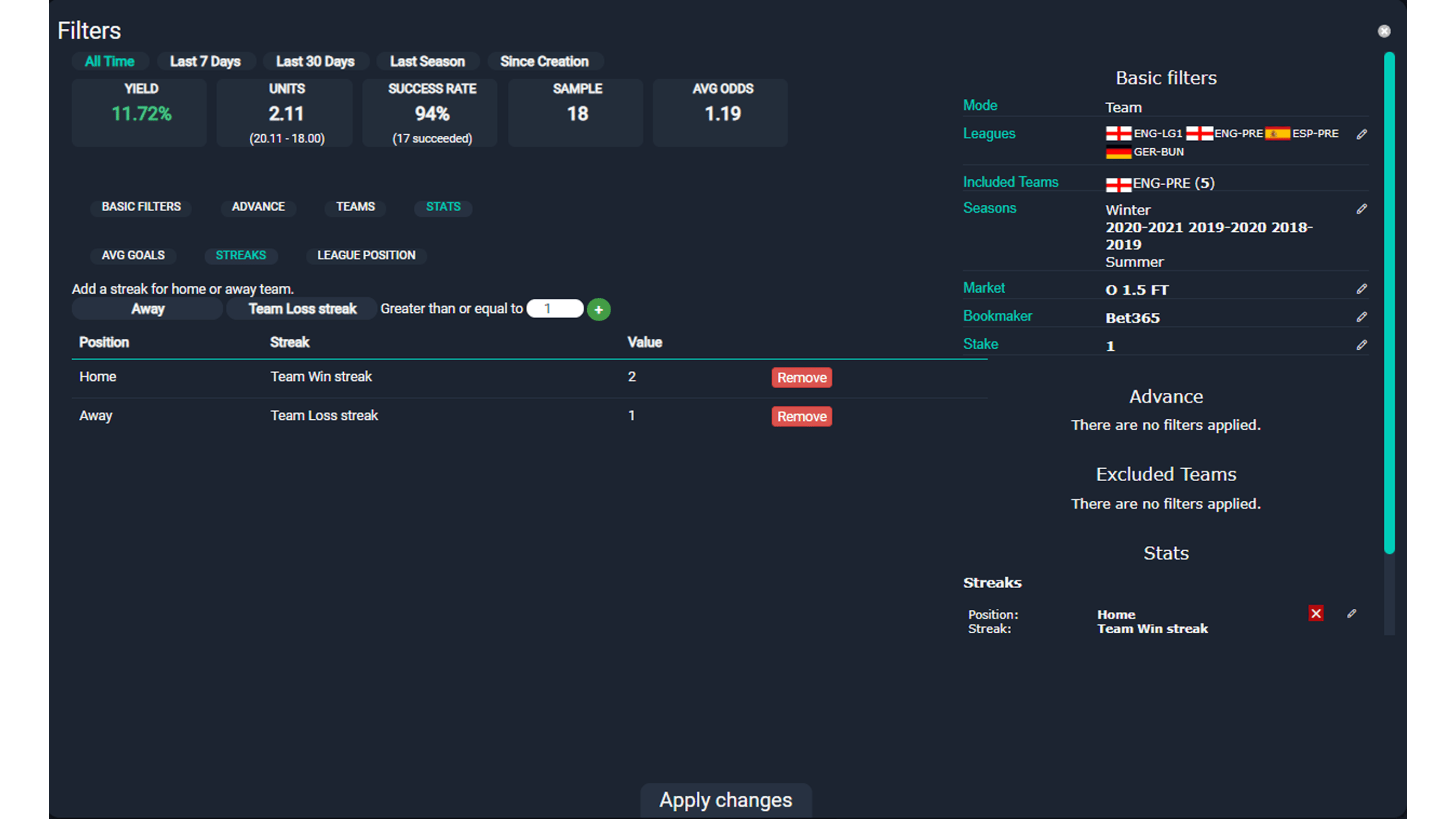 Guide - Create a Profitable betting system (backtesting) - Futbolpractice