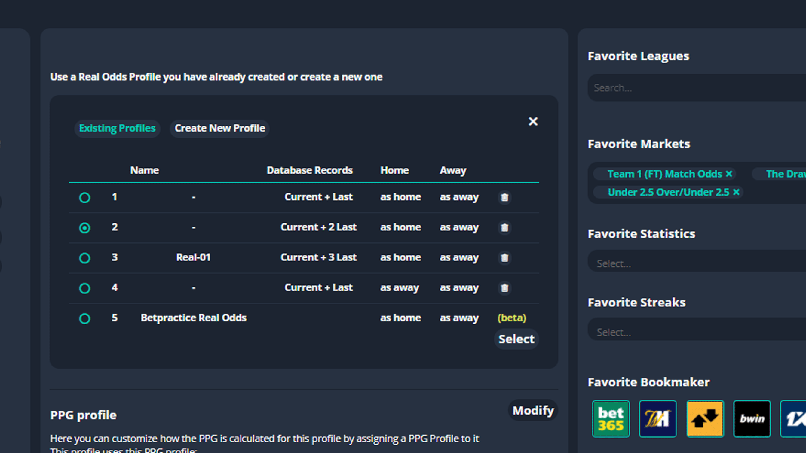 Guide - Real Odds & Value Bets - Futbolpractice