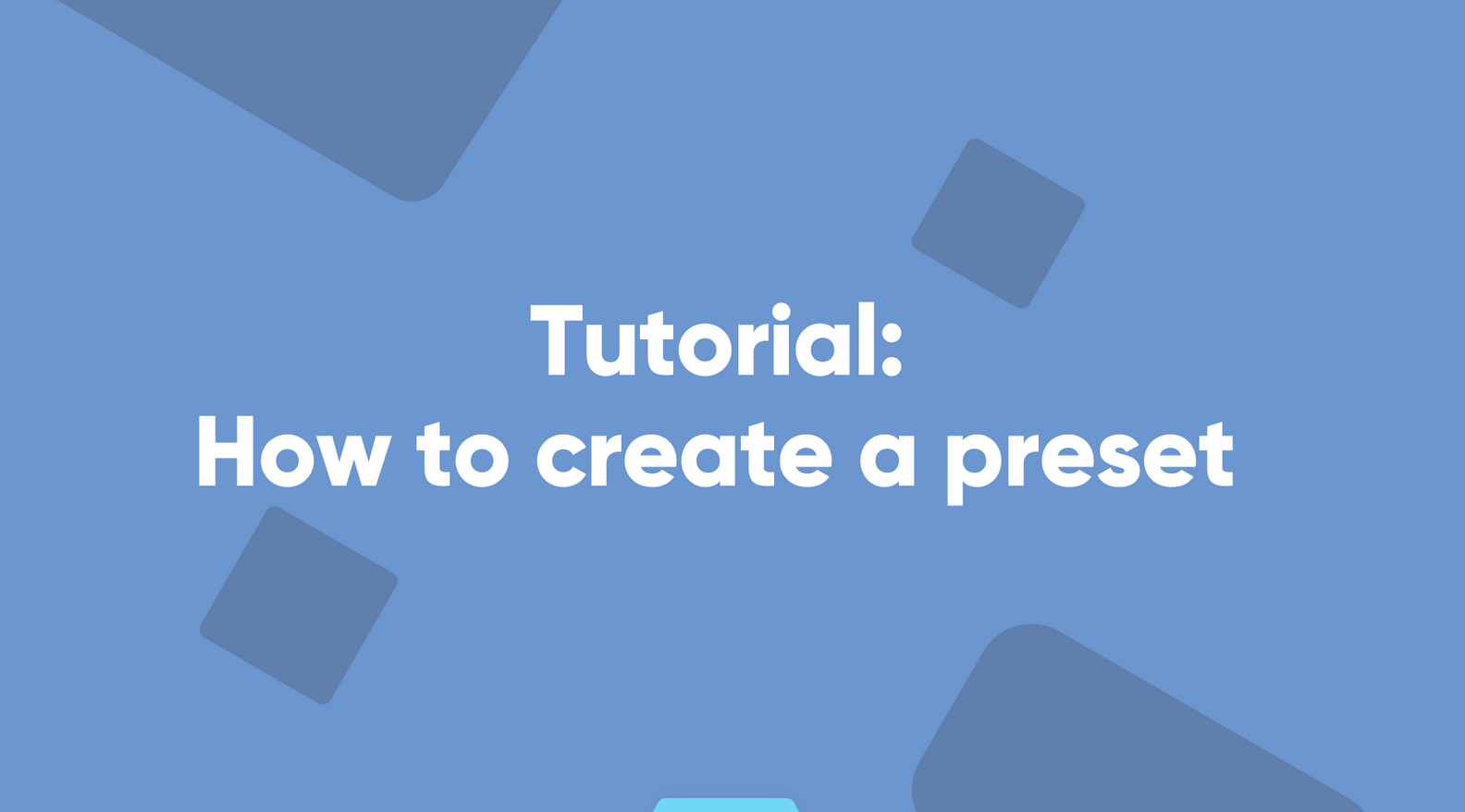 Betting || How to create a preset - Futbolpractice Tutorial || Blog