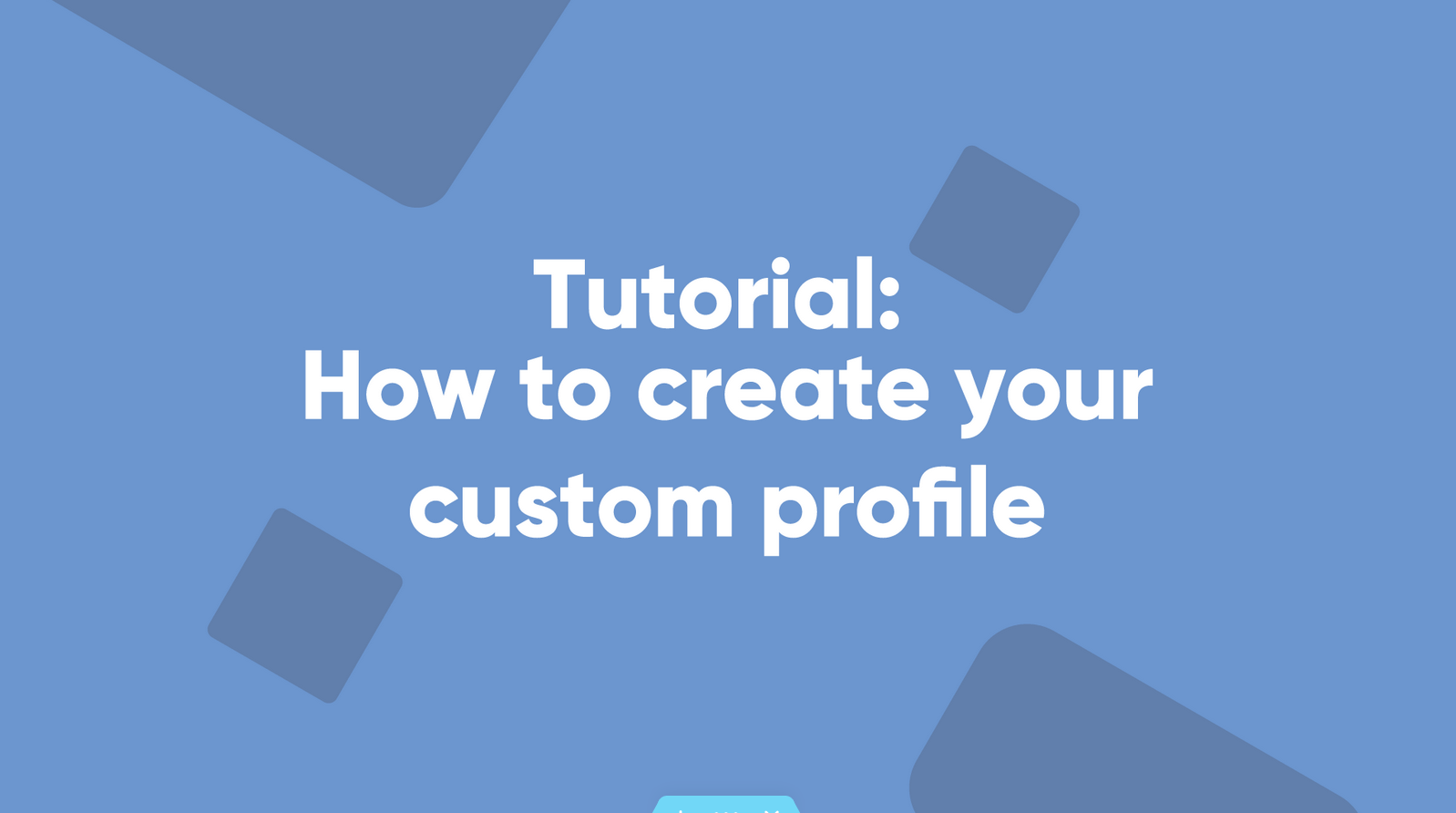 How to create your custom profile - Futbolpractice Tutorial || Blog