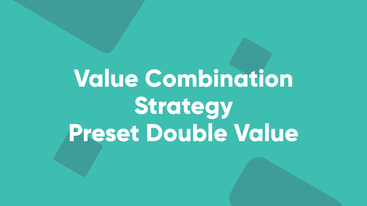 Value Combination Betting Strategy - Preset Double Value - Futbolpractice