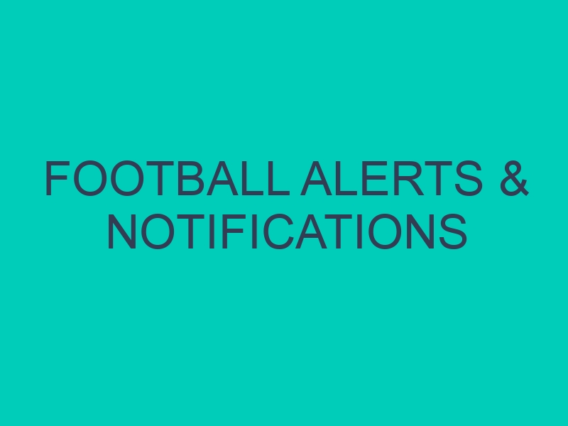 Pre - game and live football statistics alerts and notifications
